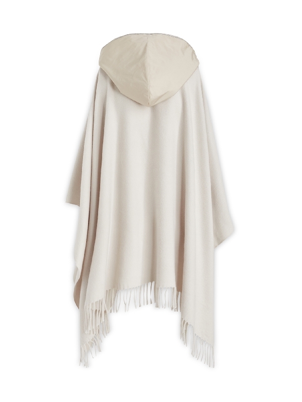 파비아나 필리피(FABIANA FILIPPI) 모닐리 트리밍 프린지 후드 집업 케이프 SAD213A714H903 VR1 ...