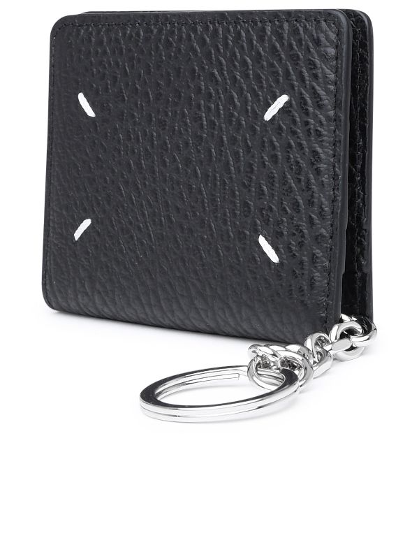 메종 마르지엘라(Maison Margiela) 스티치 키링 카드 지갑 S56UI0128 P4455T8013 | jentestore