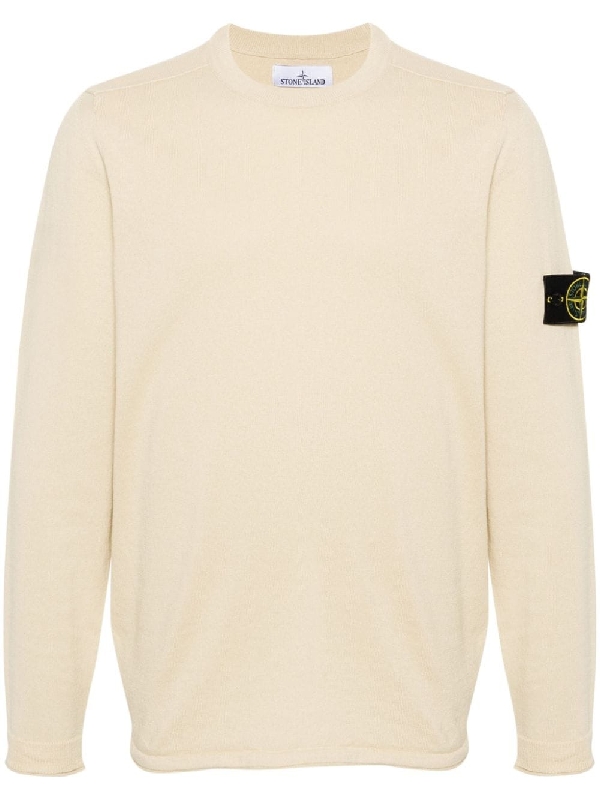 스톤아일랜드(STONE ISLAND) 와펜 패치 크루넥 니트 8015532B9 V0091 | jentestore