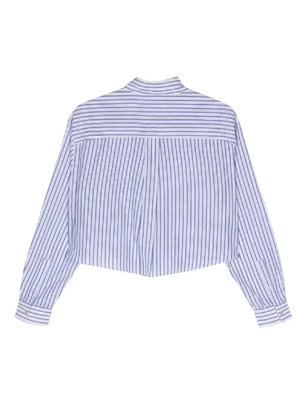 이자벨마랑 에뚜왈(ISABEL MARANT ETOILE) ELIORA 핀스트라이프 크롭 셔츠 CH0153FA/A1I41E ...