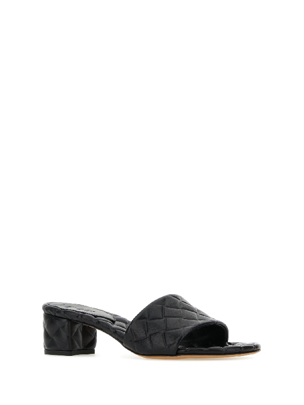 보테가 베네타(BOTTEGA VENETA) 에이미 레더 뮬 힐 778164V3RS0 1000 | jentestore