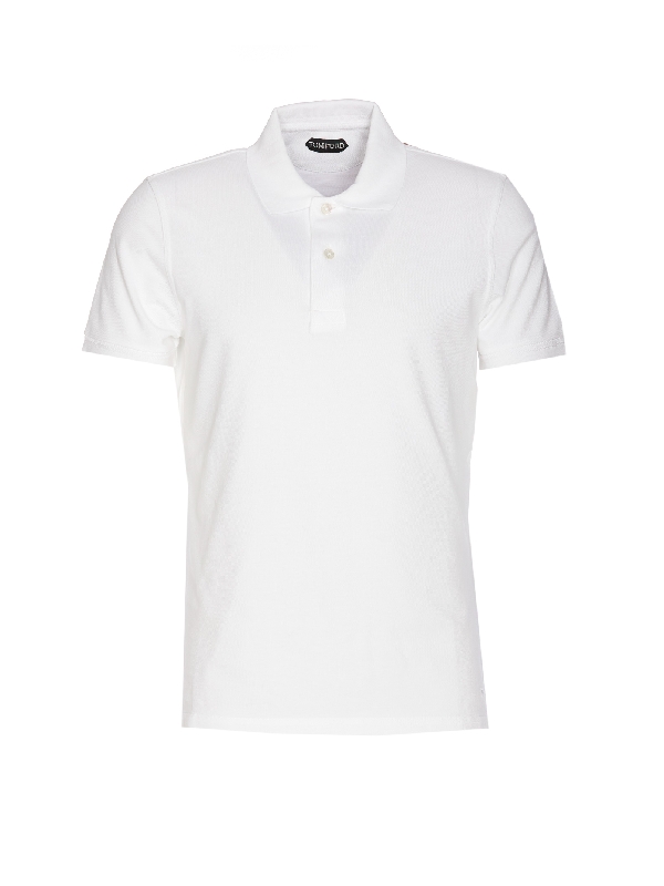 톰포드(TOM FORD) 클래식 화이트 폴로 셔츠 JPS002 JMC007AW100 | jentestore