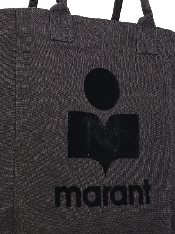 이자벨마랑(ISABEL MARANT) YENKY 옌키 로고 스몰 토트백 23PPM0001FA-A1X18M 01BK ...