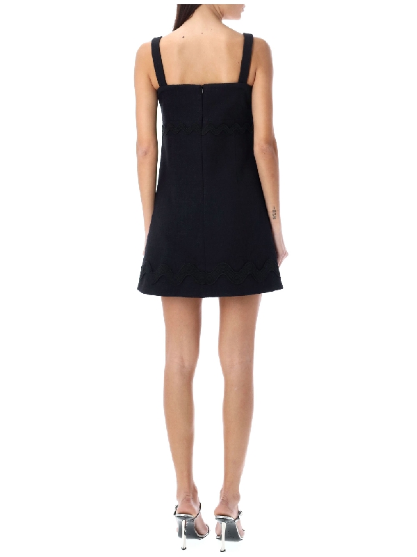 파투(PATOU) 보우장식 코튼 슬립 드레스 24PDR1370177#999B | jentestore