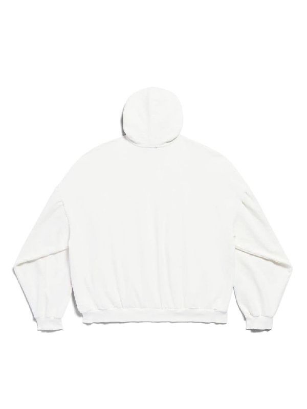 발렌시아가(BALENCIAGA) 서퍼 로고 오버사이즈 코튼 후드탑 761458TPVM59038 | jentestore