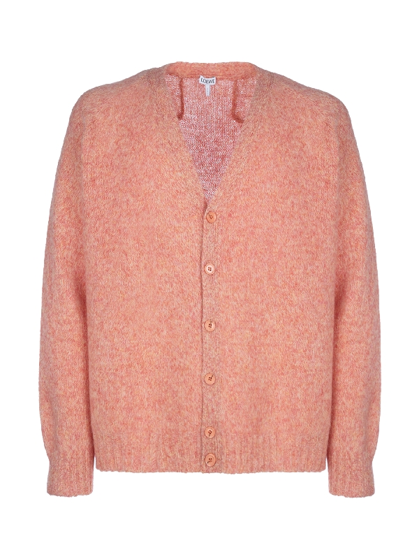 로에베(LOEWE) 브러시드 울 브이넥 가디건 H526Y16K54 7149 | jentestore