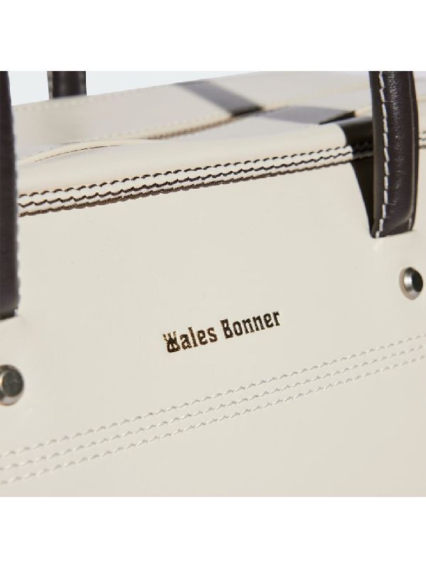 웨일스 보너(Wales Bonner) 아디다스 로고 레더 토트백 IW1164 CWHITE | jentestore