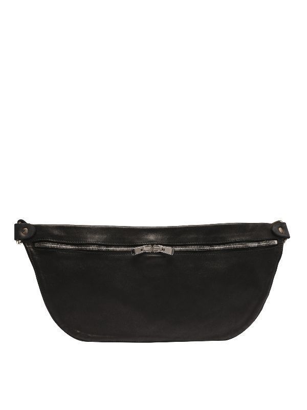 구이디(GUIDI) 블랙 소프트 레더 크로스백 Q10M SOFT HORSE FULL GRAIN | jentestore