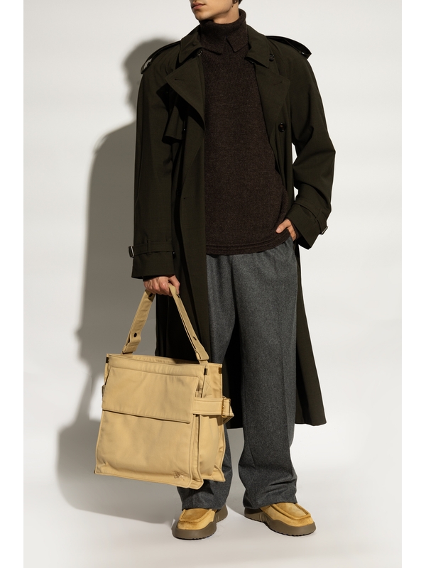 버버리(BURBERRY) LOG EKD 로고 스웨이드 부츠 8092494 B7322-MANILLA | jentestore