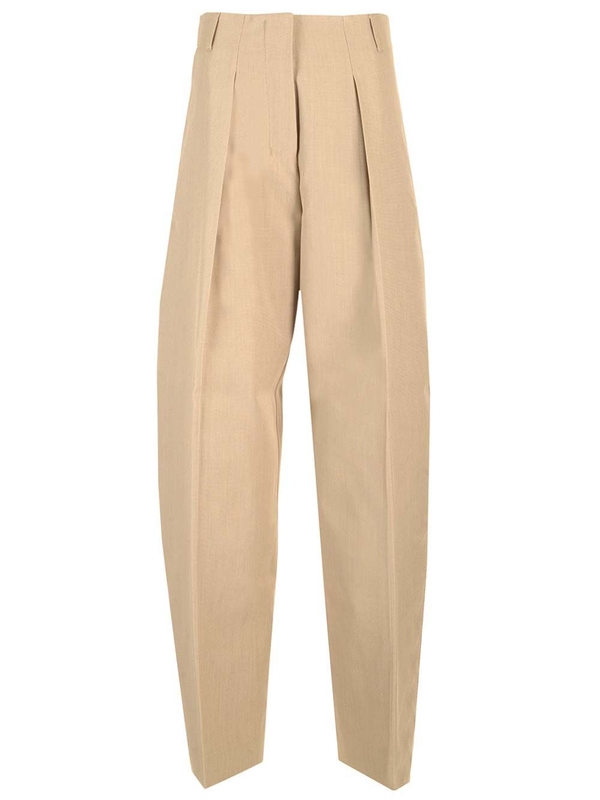 자크뮈스(JACQUEMUS) OVALO 울 블렌드 팬츠 24E241PA079-1629150 | jentestore