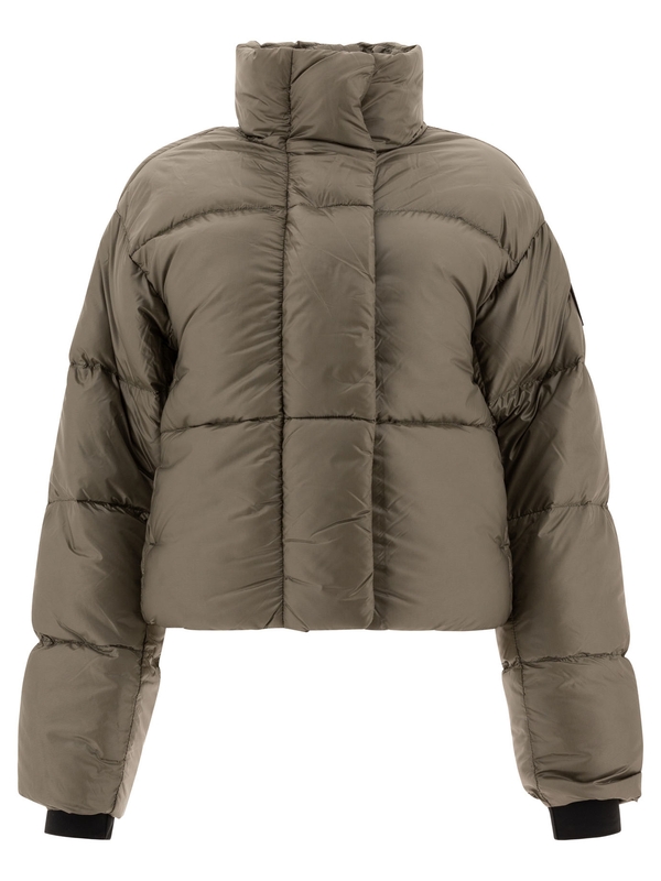 캐나다구스(CANADA GOOSE) CYPRESS 로고 패치 패딩 CG CYPRESS CROPPED PUFFER- BDCG ...