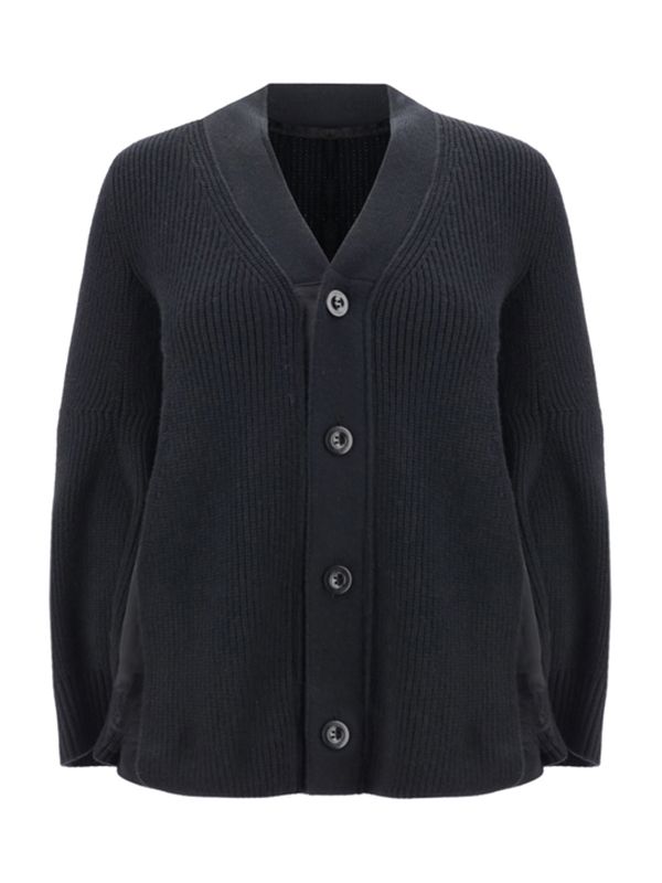 사카이(sacai) 울 블렌드 가디건 2407533 001 | jentestore