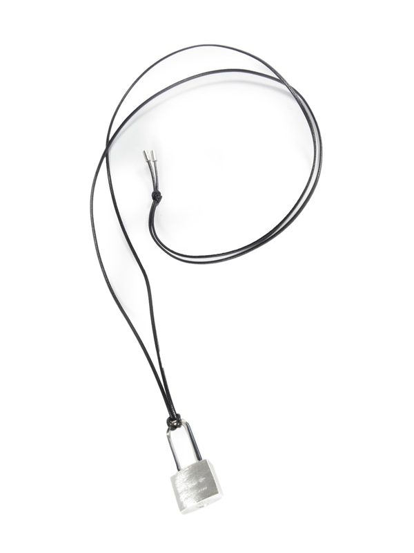 앰부쉬(AMBUSH) 패드락 참 목걸이 BMOB072S21MET001 7200 | jentestore