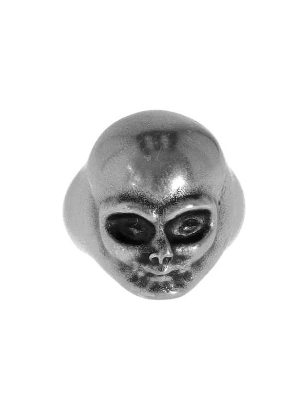 앤 드뮐미스터(ANN DEMEULEMEESTER) BETTI 페이스 실버링 B0012174JW020 070 | jentestore