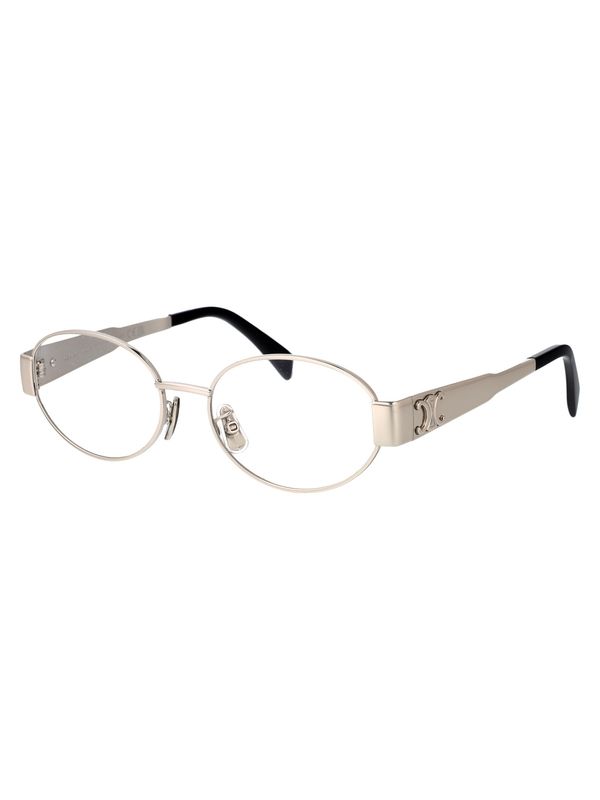 셀린느(CELINE) 트리오페 로고 템플 메탈 안경 CL50140U 016 | jentestore