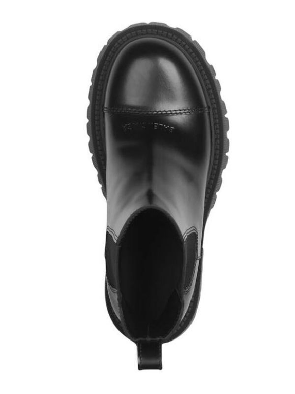 발렌시아가(BALENCIAGA) 트랙터 카프스킨 첼시 부츠 636599WA8E9 1000 | jentestore