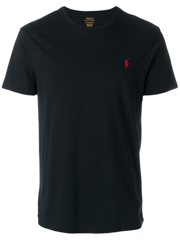 폴로 랄프로렌(Polo Ralph Lauren) 폴로 랄프로렌 블랙 반팔 티셔츠 710680785001 | jentestore