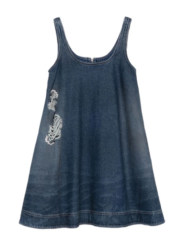 시몬로샤(Simone Rocha) 시몬로샤 블루 미니 드레스 7412B 1231D PECLE | jentestore