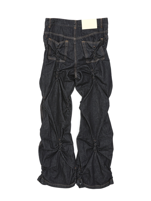 폰더럴(PONDER.ER) BURST 스모크 데님 팬츠 A25BDJ03B | jentestore