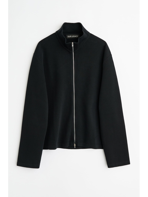 아워레가시(OUR LEGACY) 아워레가시 슈렁큰 풀 집 가디건 M2266SBA_BLACKATHLETICRIB | jentestore
