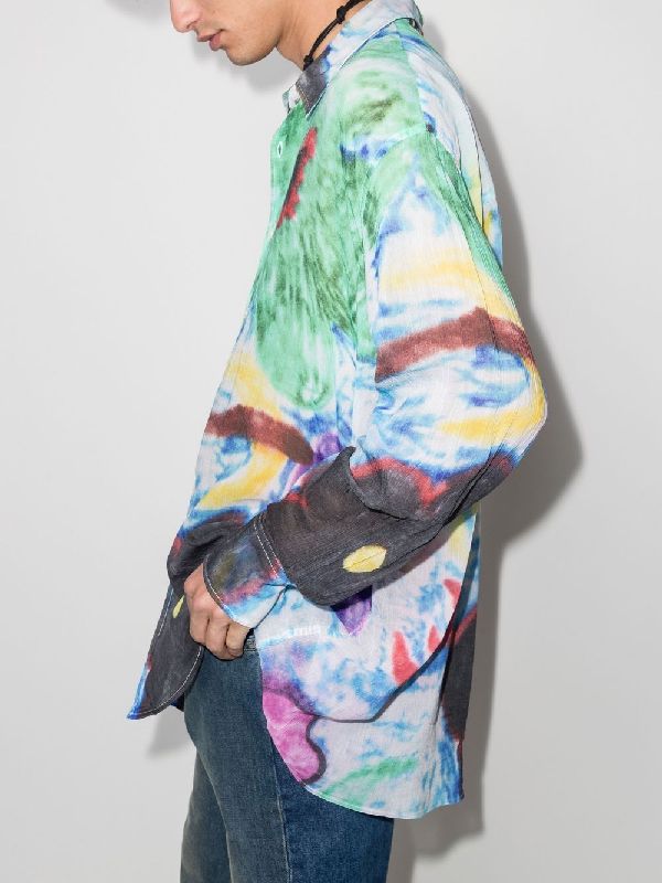 아워레가시(OUR LEGACY) ADOVE 멀티컬러 셔츠 M2222ACFCHALK FLOWER PINK | jentestore