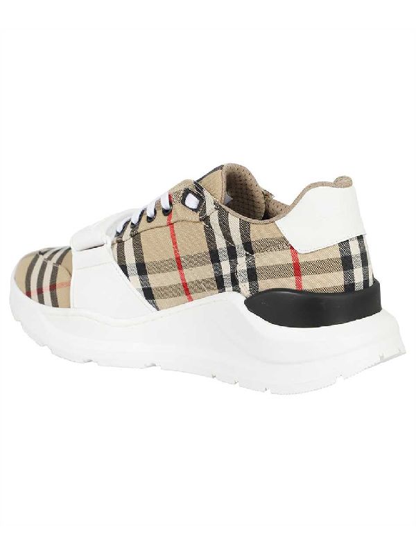 버버리(BURBERRY) 체크 NEW REGIS 뉴레지스 스니커즈 8048577 A7028 | jentestore